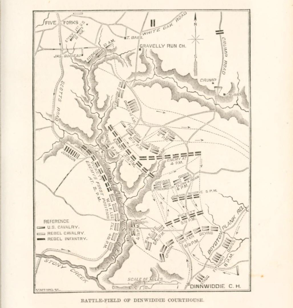 The Beginning of the Appomattox Campaign – The Battle of White Oak Road ...