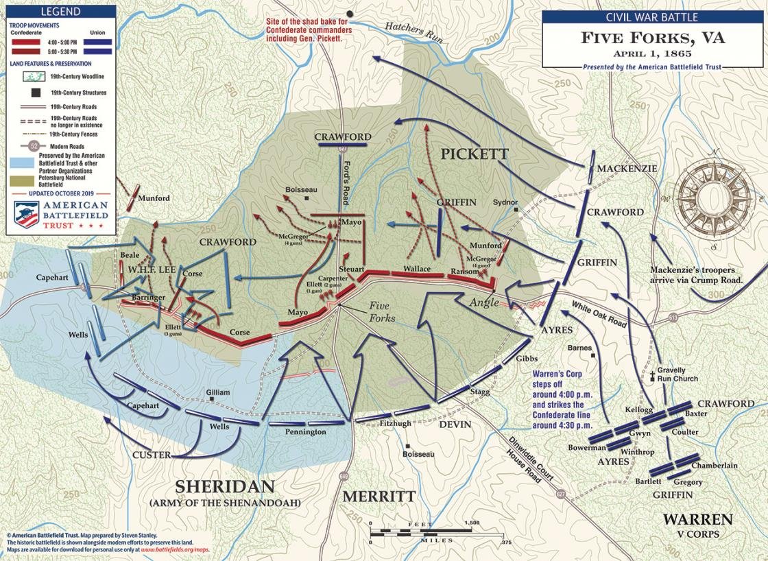The Confederate Waterloo: The Battle at Five Forks and General Samuel ...